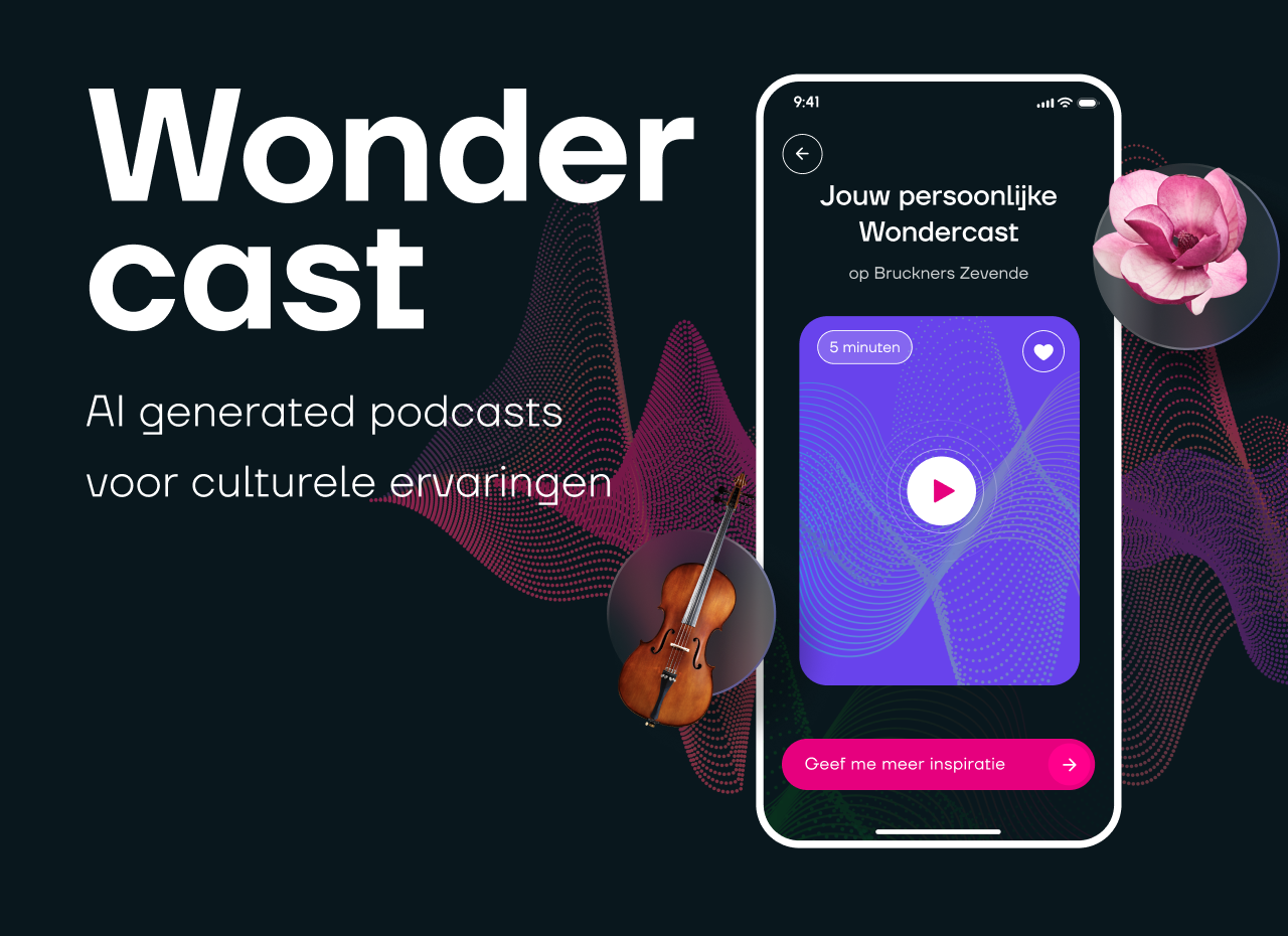 Wondercast: De AI podcast die jouw concertbeleving persoonlijk maakt